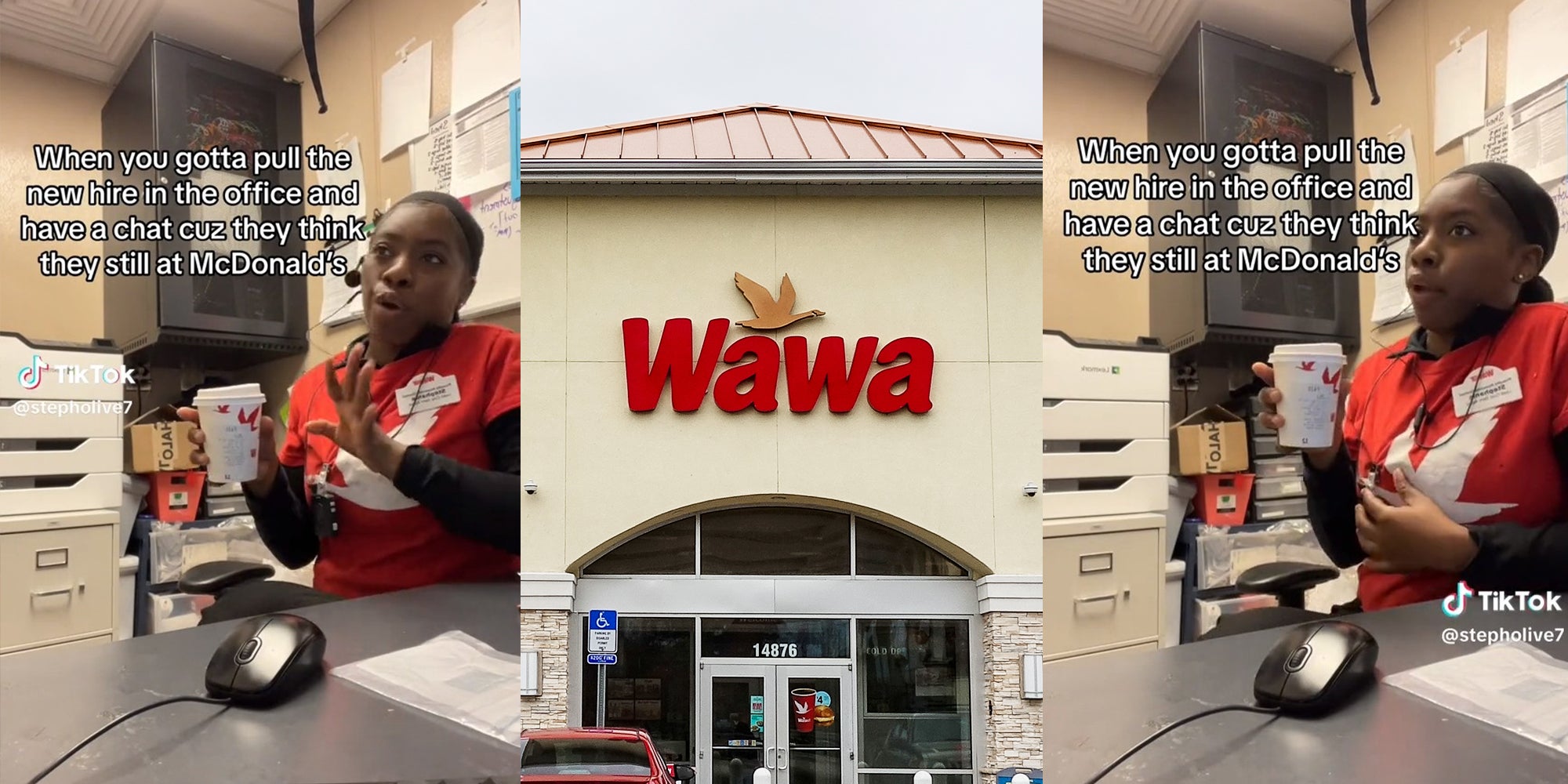 Wawa Worker Trains Employee Who Came From McDonald’s