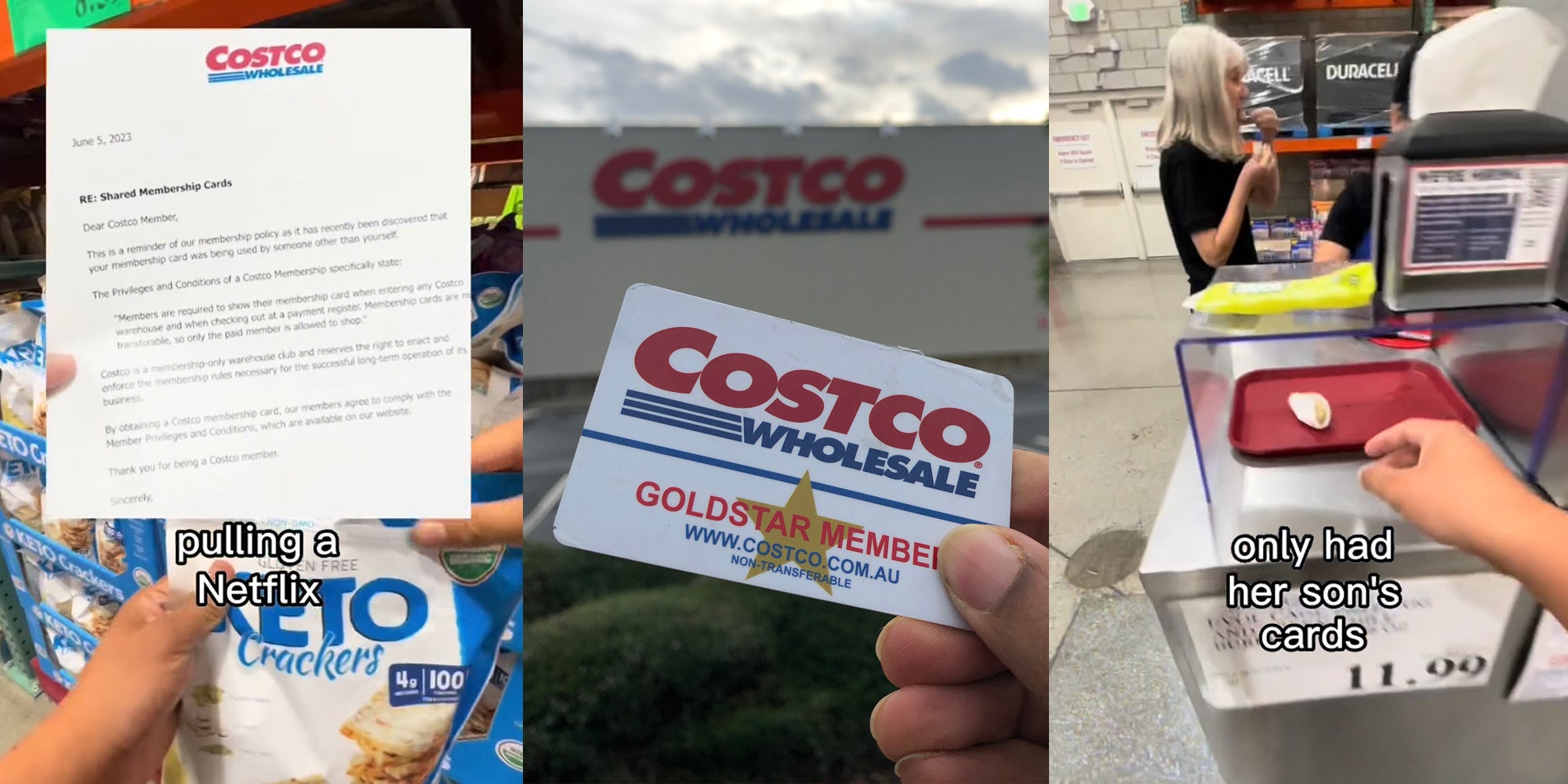 Costco Customer Prevented From Checking Out With Son's Card