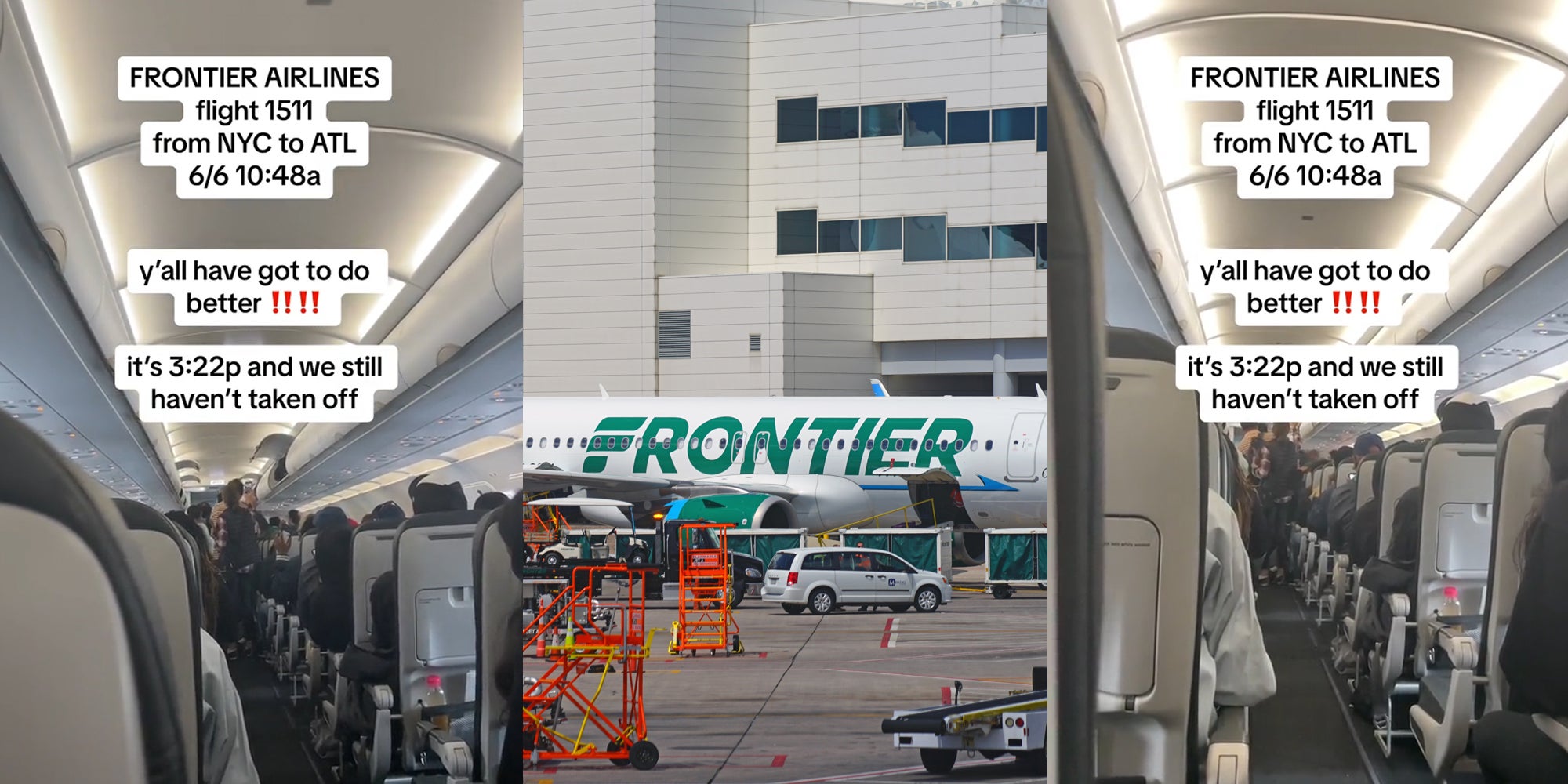Frontier Airlines Keeps Passengers on Plane For Hours