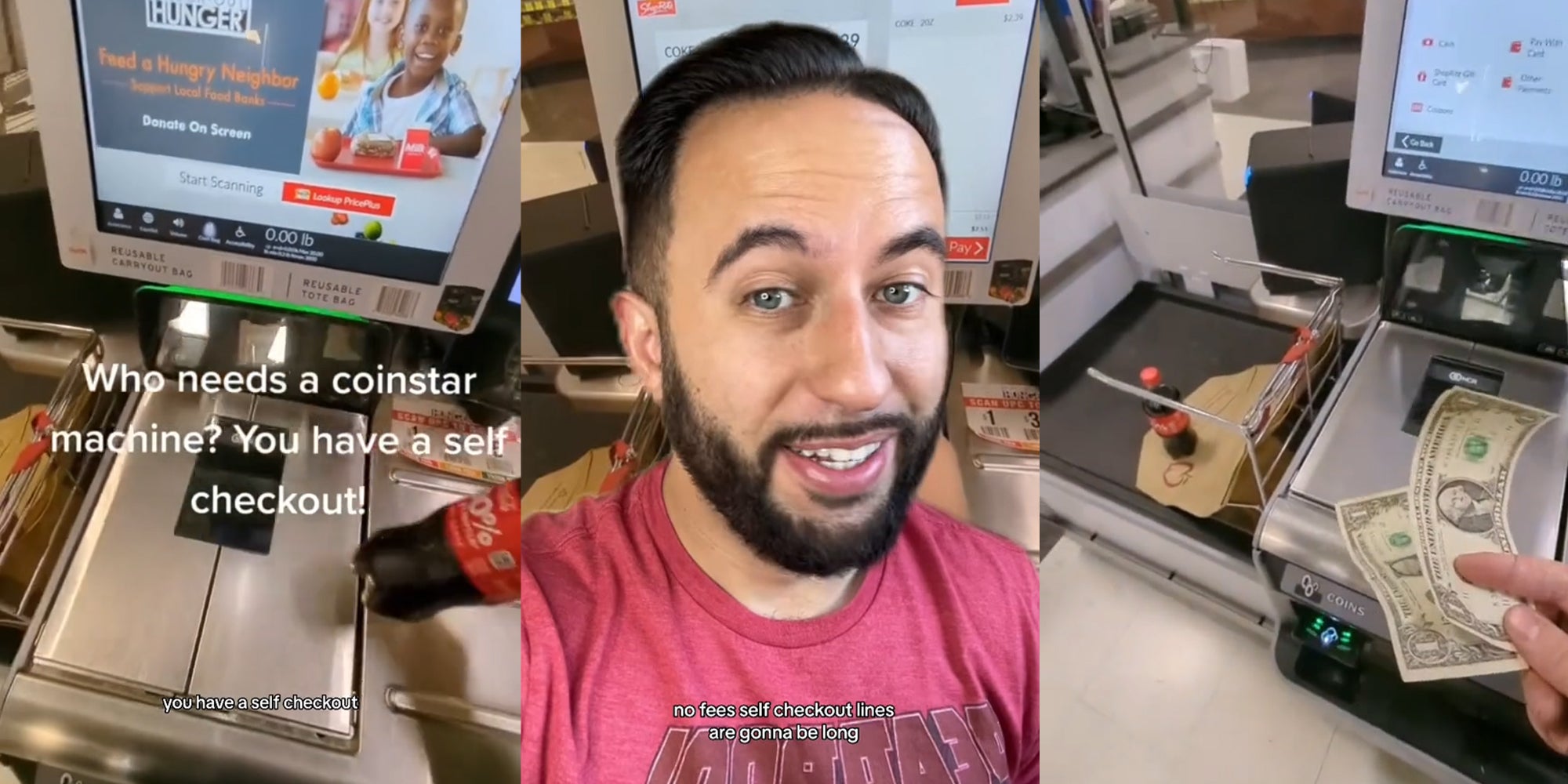 Customer Shares Coin Hack at Self-Checkout Machine