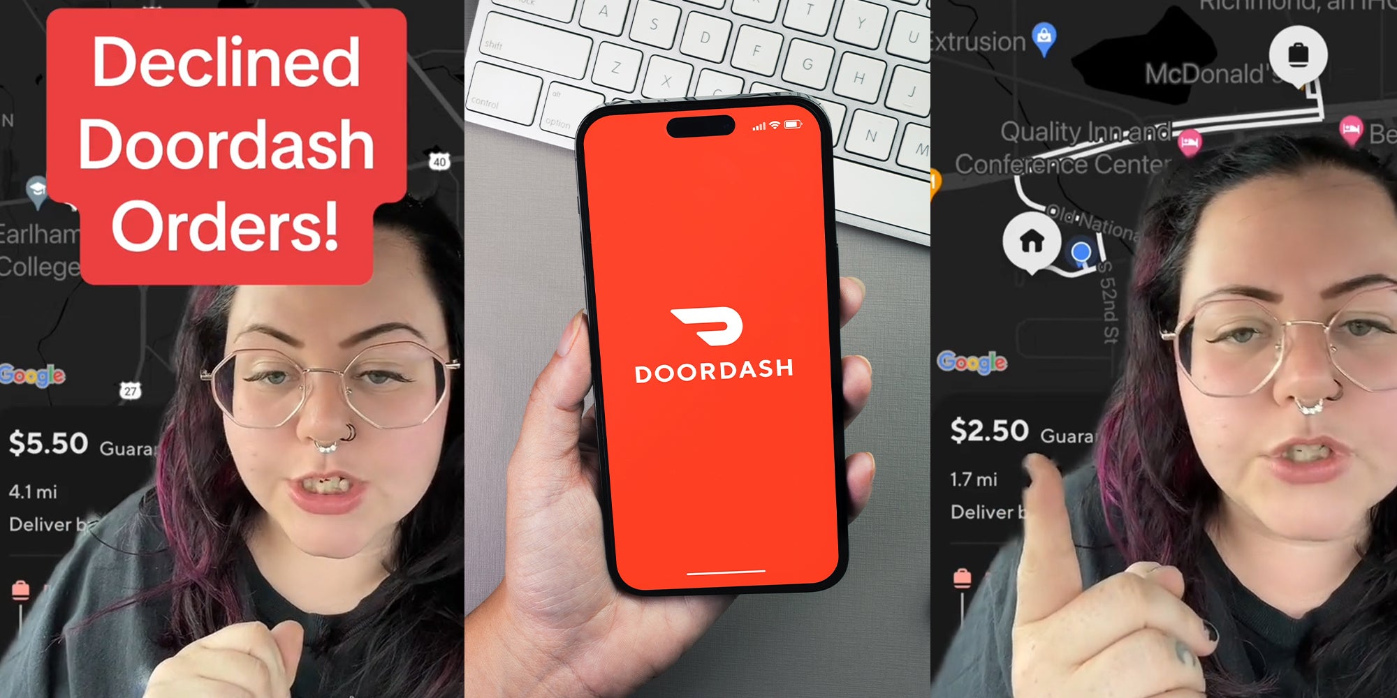 DoorDasher Shares Which Orders Drivers Should Decline