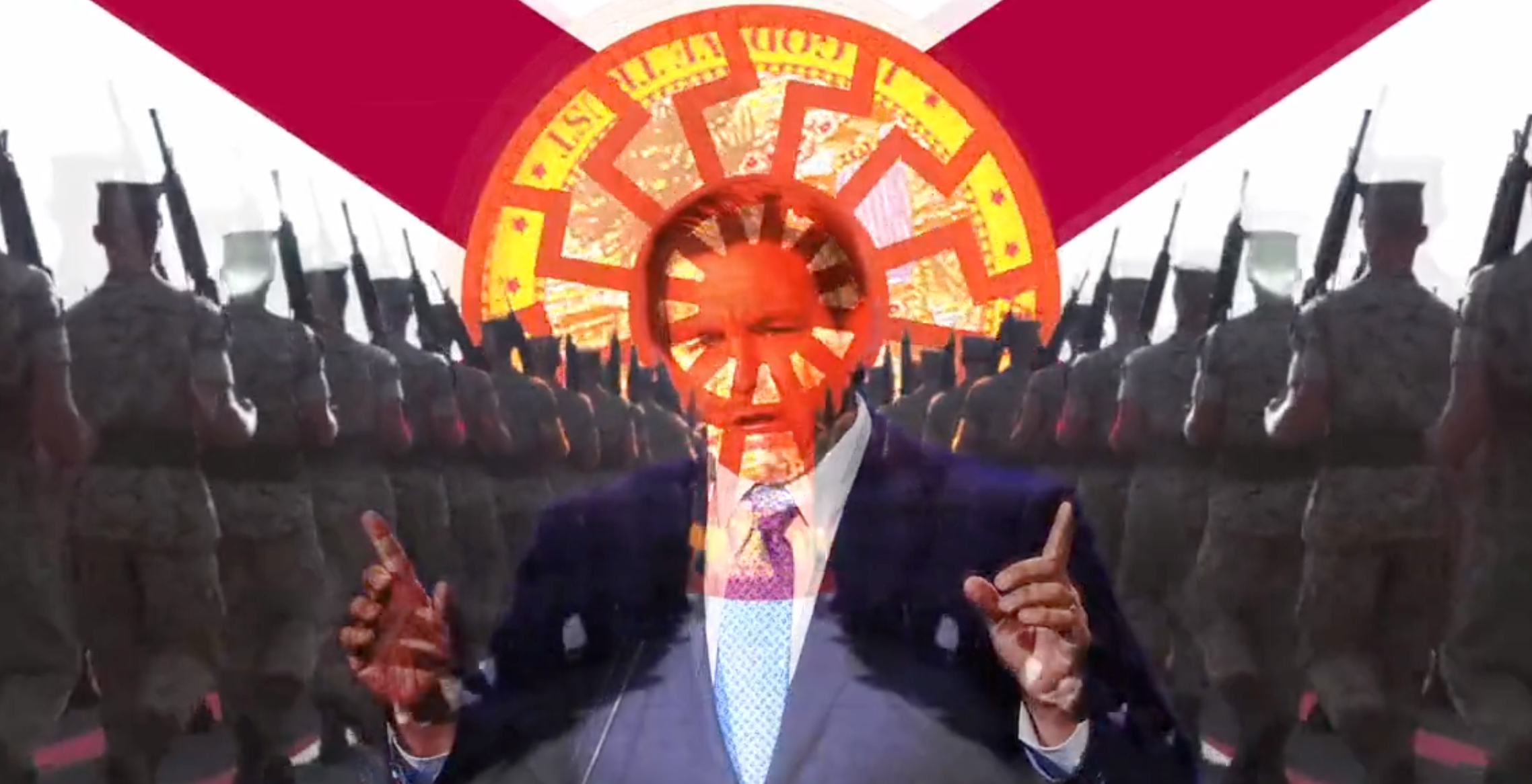 DeSantis Staffer Accused Of Retweeting Video With Nazi Symbol