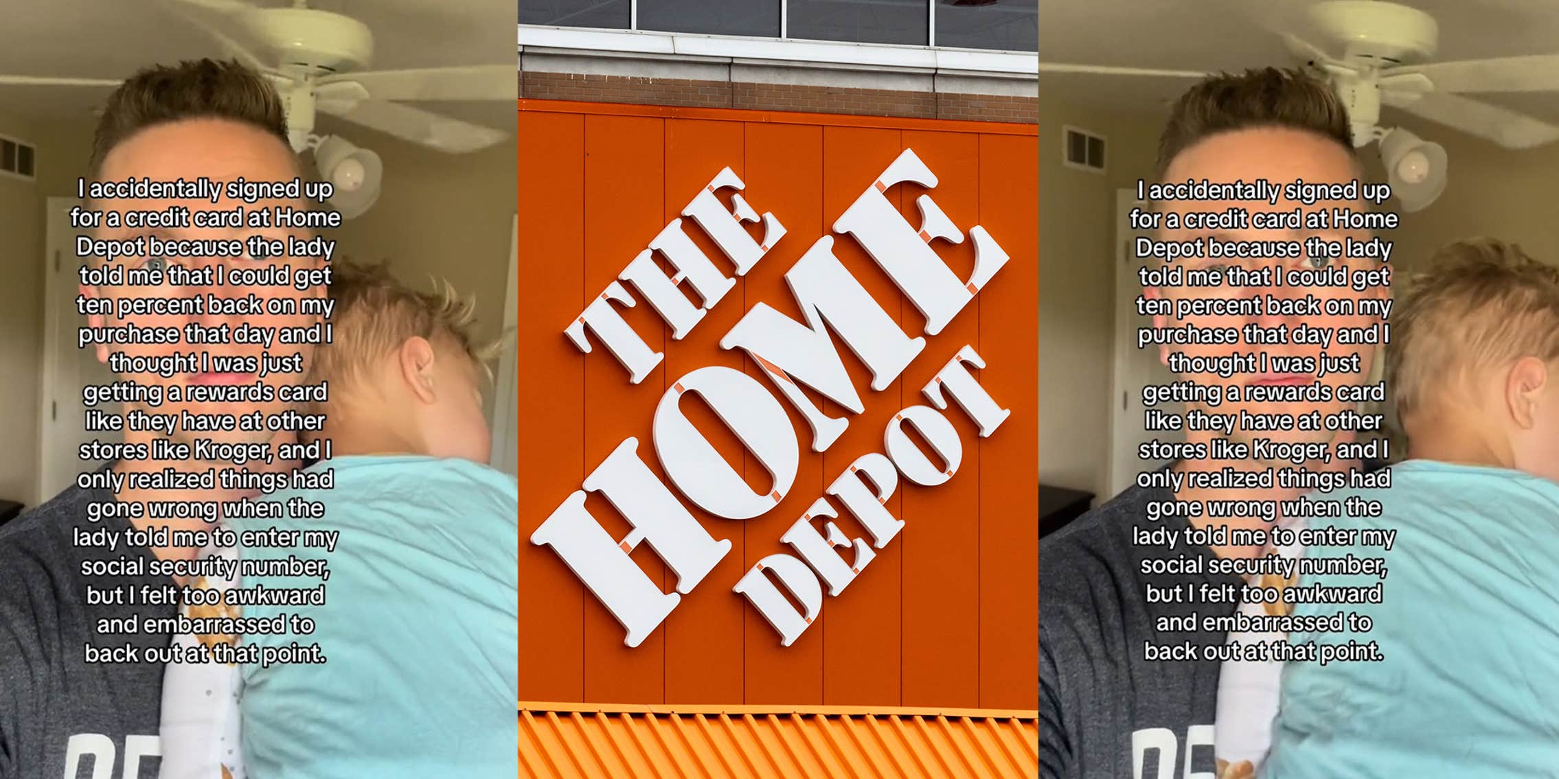 Customer Accidentally Signs Up For Home Depot Credit Card Customer Accidentally Signs Up For Home Depot Credit Card