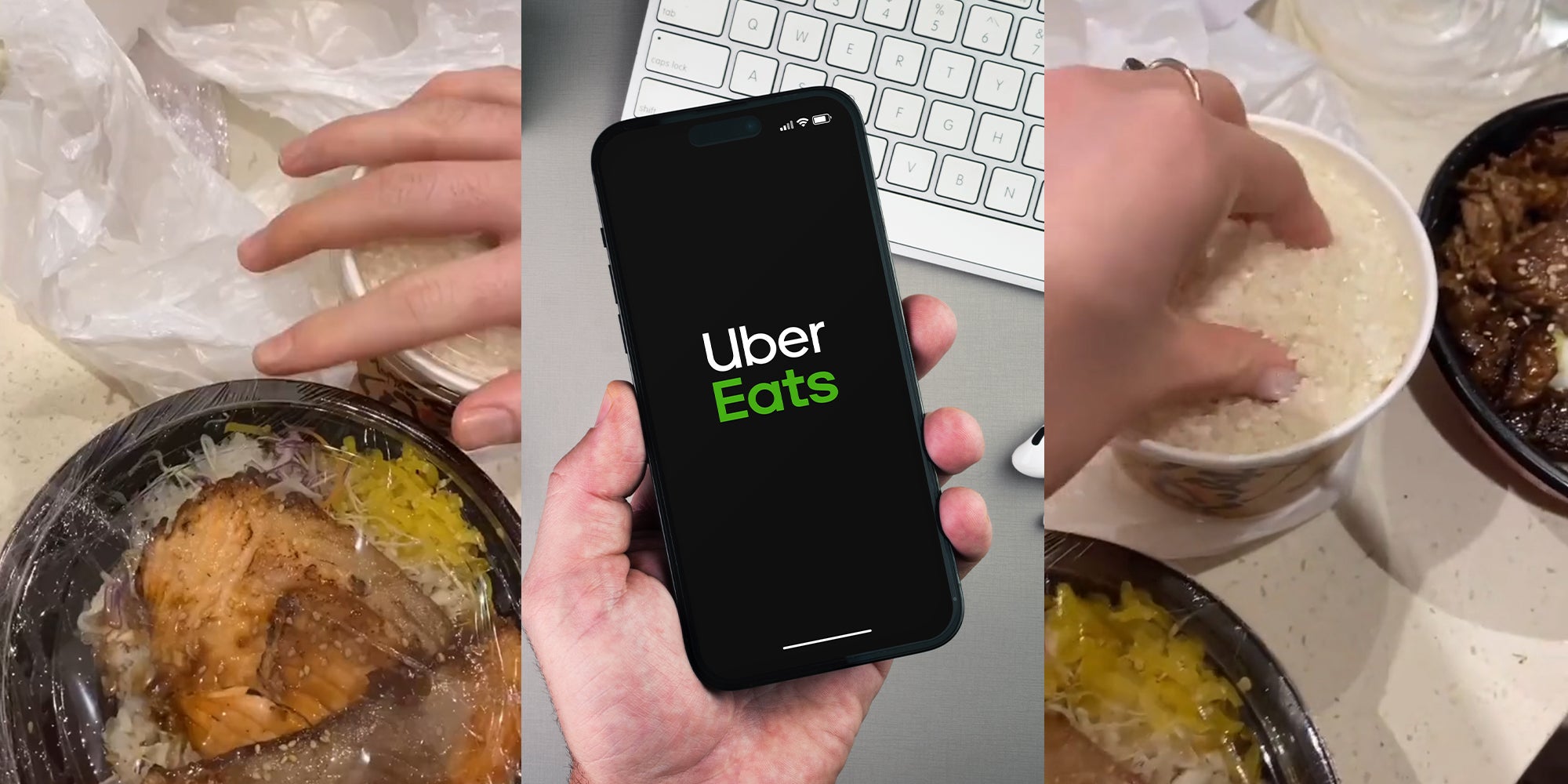 Uber Eats Customer Receives Cup of Uncooked Rice
