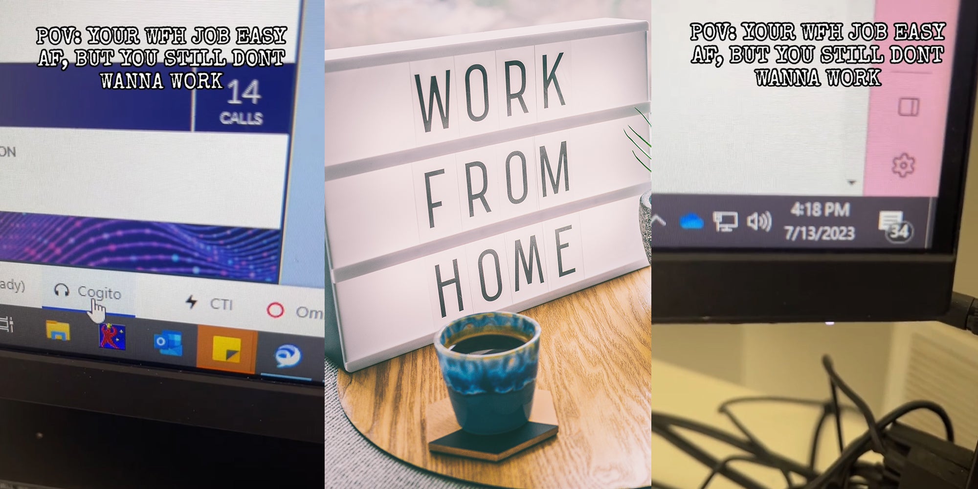 WFH Worker Says Job Is 'Easy AF.' She Still Doesn't want To Do It