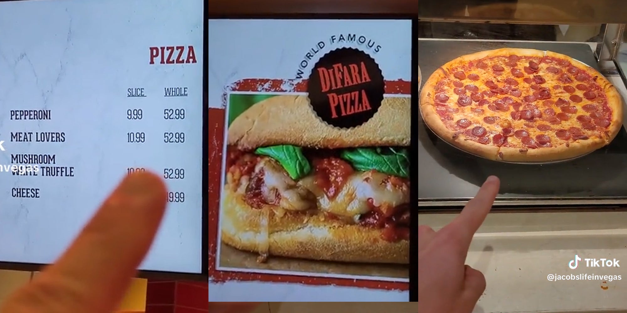 Customer Finds Pizza Spot Charging $53 per Pizza in Vegas