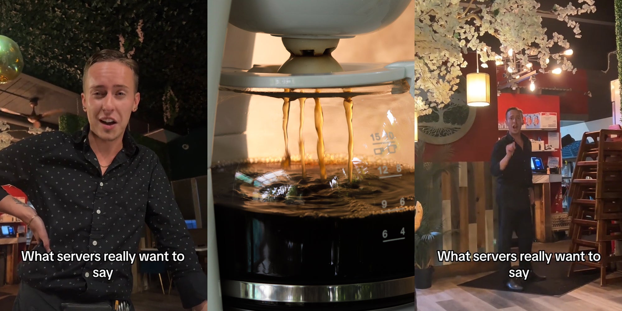 Servers Call Out Customers Who Order Cup of Coffee