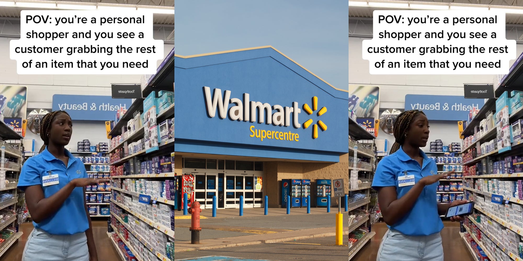 Walmart Picker Complains About People Taking Items They Need 
