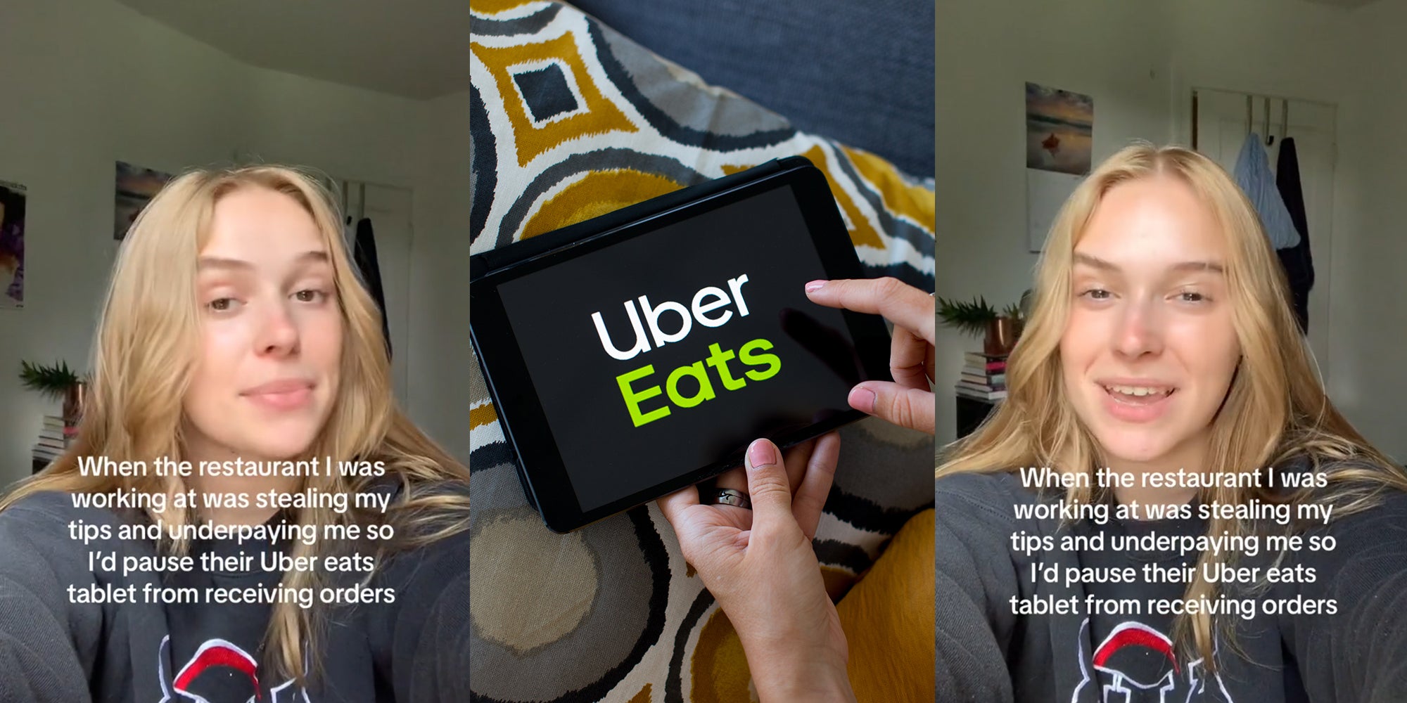 Server Shuts off Her Restaurant's Uber Eats Tablet Mid-Shift