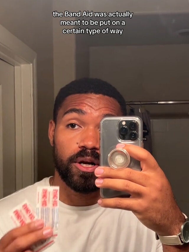 Hack Expert Shows How to Properly Apply BAND-AID to Finger