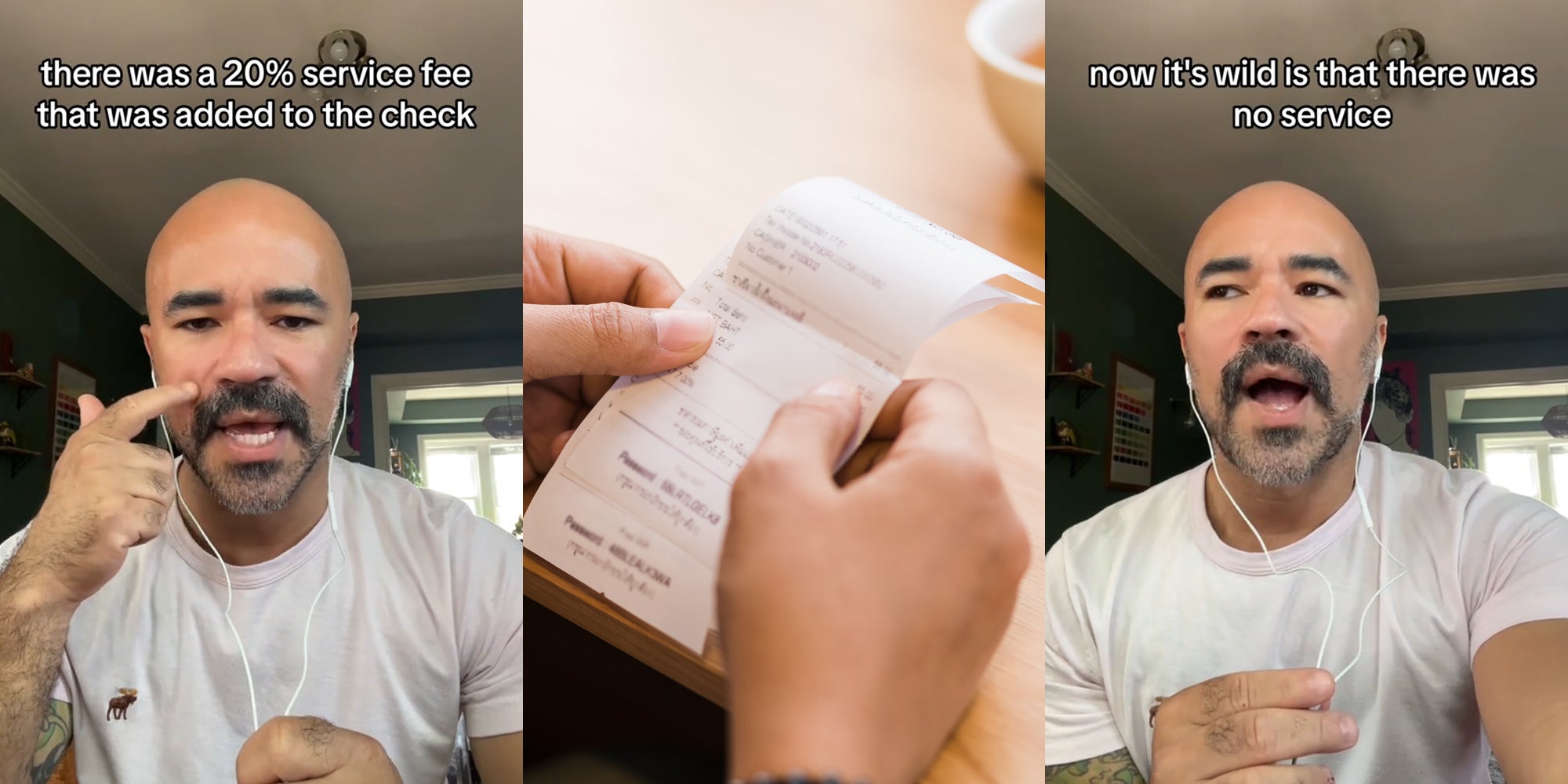 Customer Charged 20 Service Fee Asked To Tip After No Service