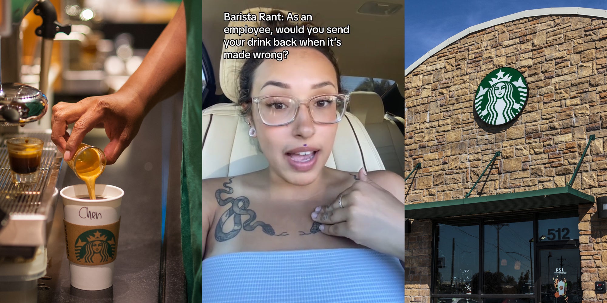 Starbucks Worker Conflicted After Barista Messes Up Her Drink
