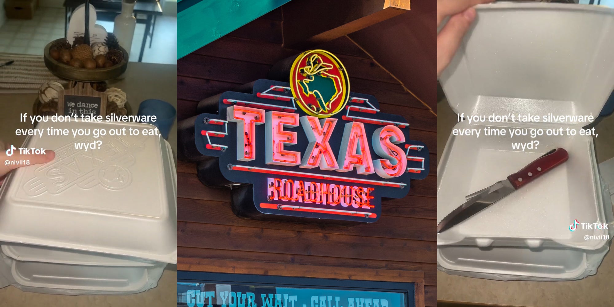 Viewers Defend Texas Roadhouse Customer Stole Butter Knife