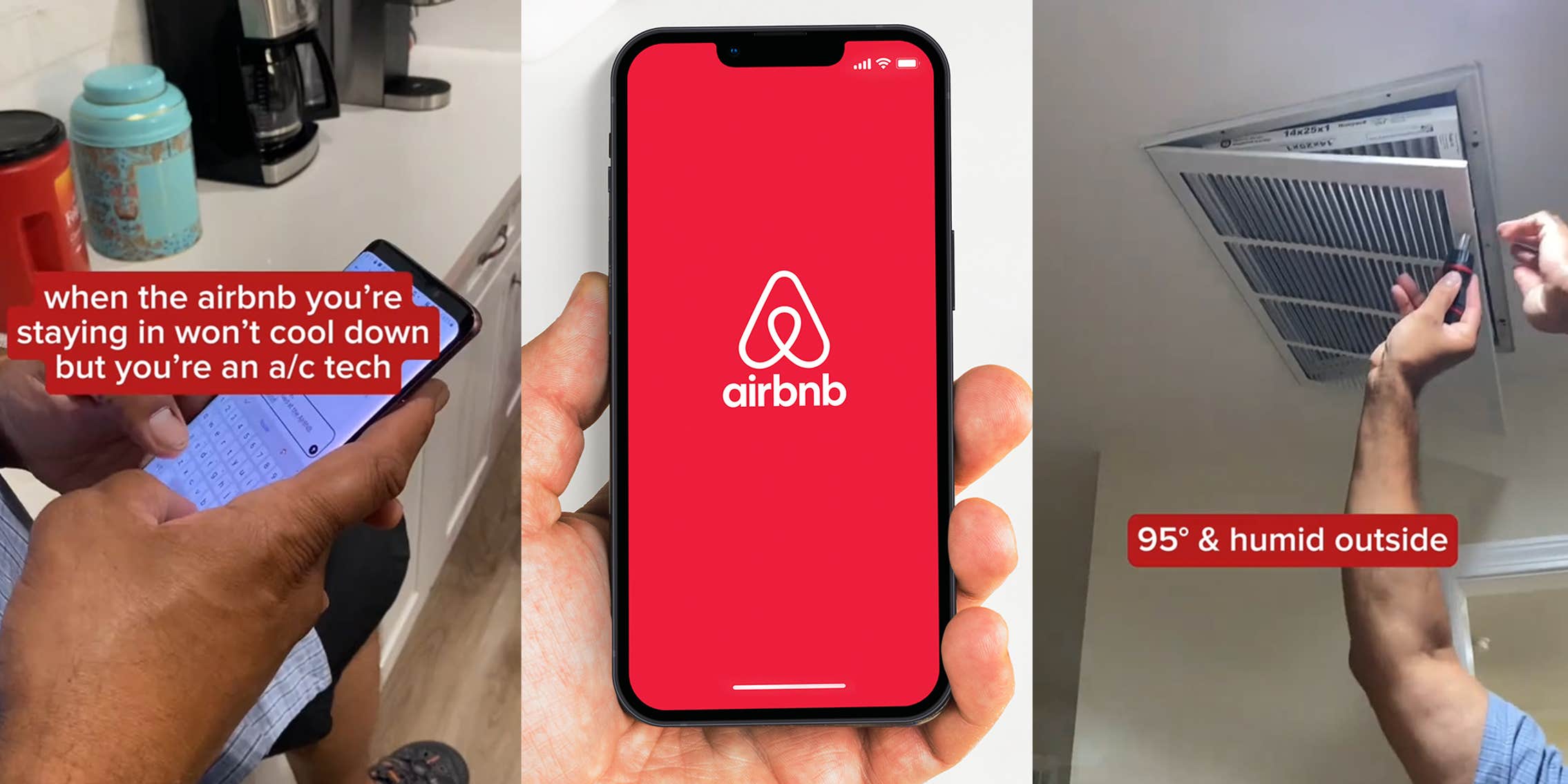 Airbnb Guest Says House Is Stuffy So He Fixes The AC Himself airbnb-guest-says-house-is-stuffy-so-he-fixes-the-ac-himself