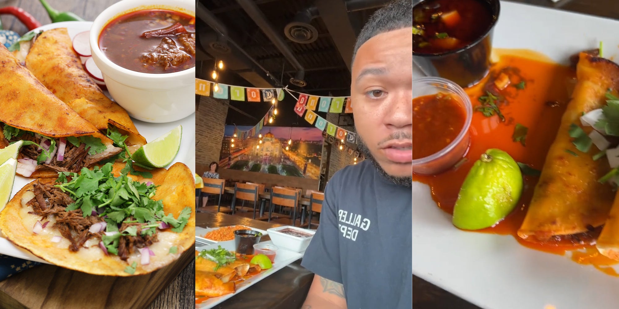 Customer Disgusted Over 'Greasy' Birria Tacos Fail