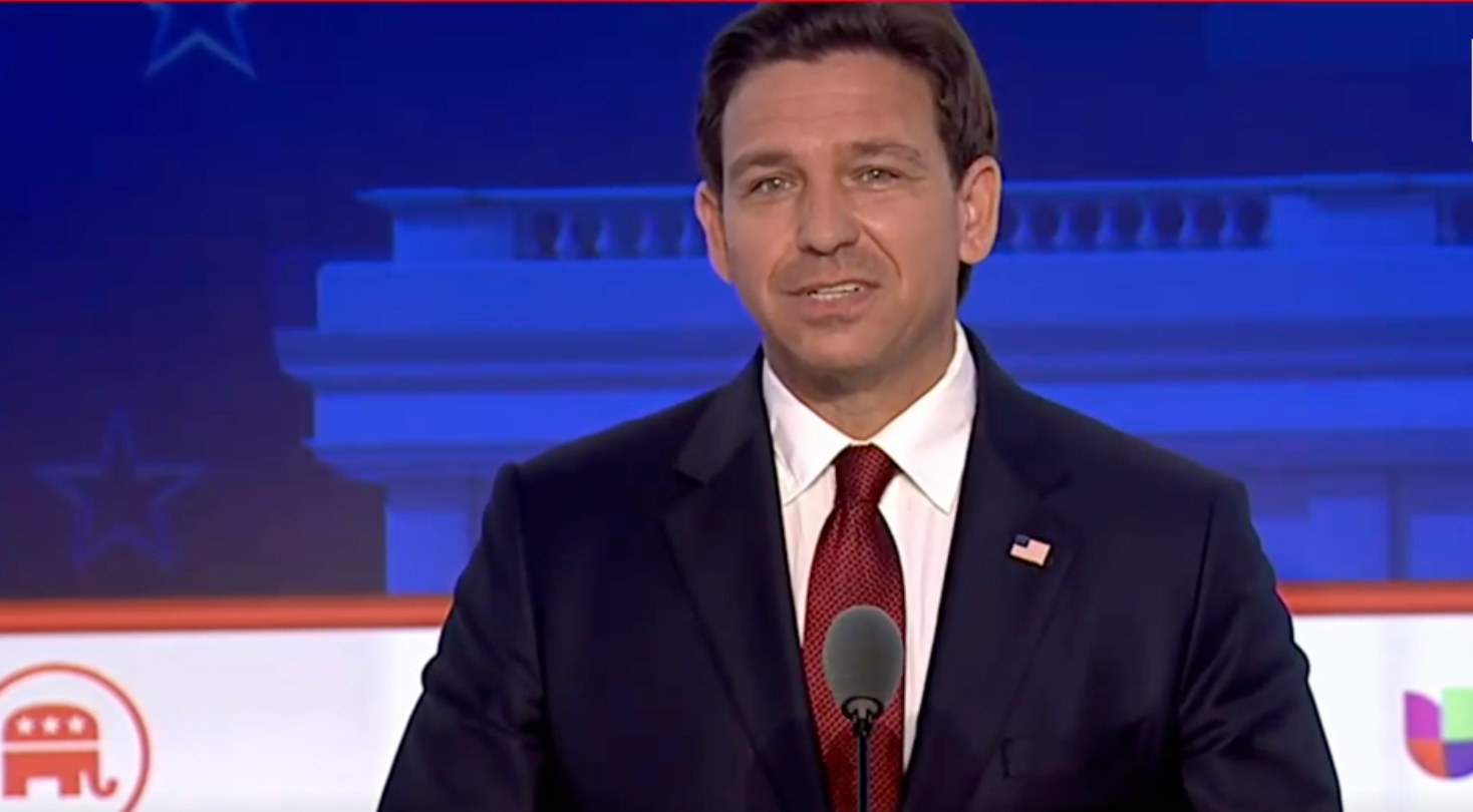 Ron DeSantis Mocked for 'Forced Smile' at 2024 GOP Debate