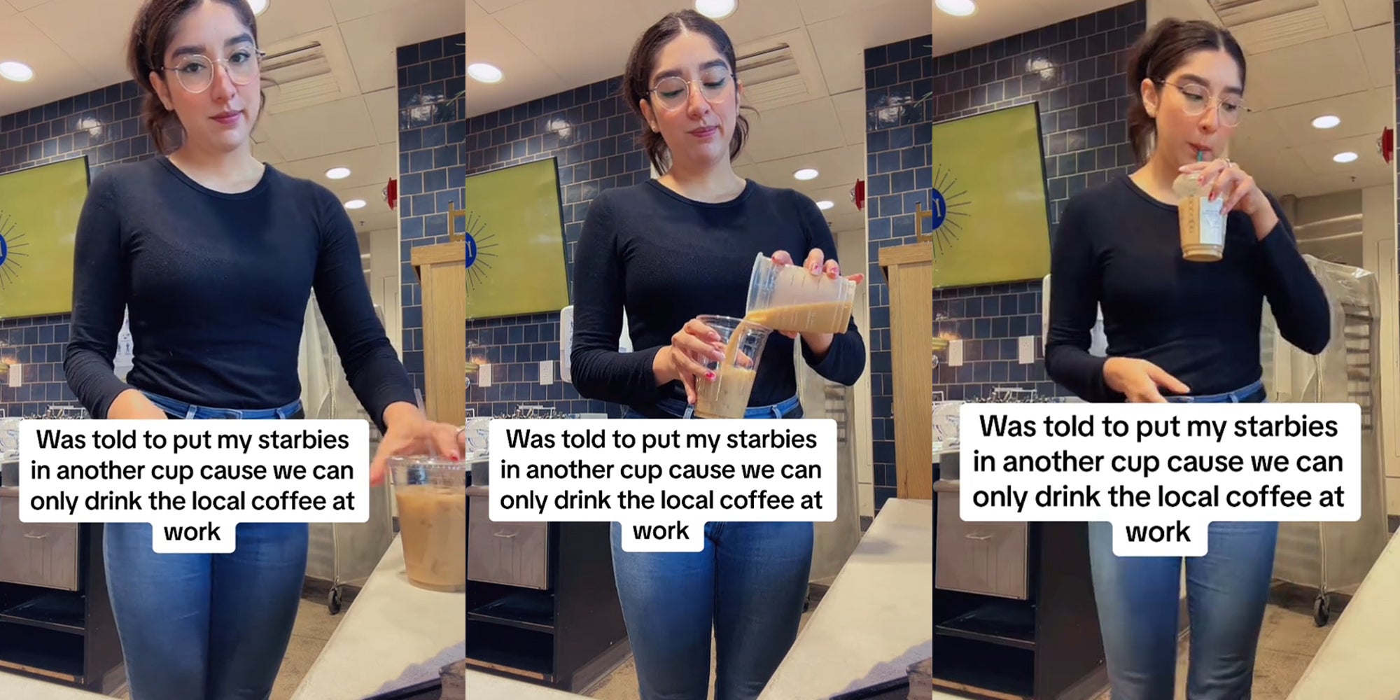Local Coffee Shop Barista Says She Can’t Drink Starbucks