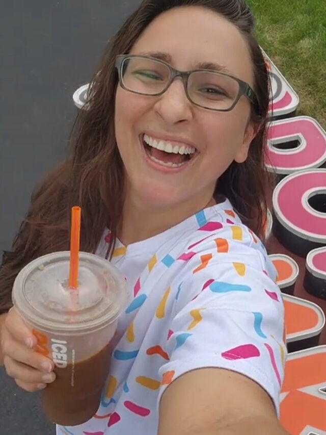 Customer Takes Home Discarded 10-Foot Dunkin' Donuts Sign