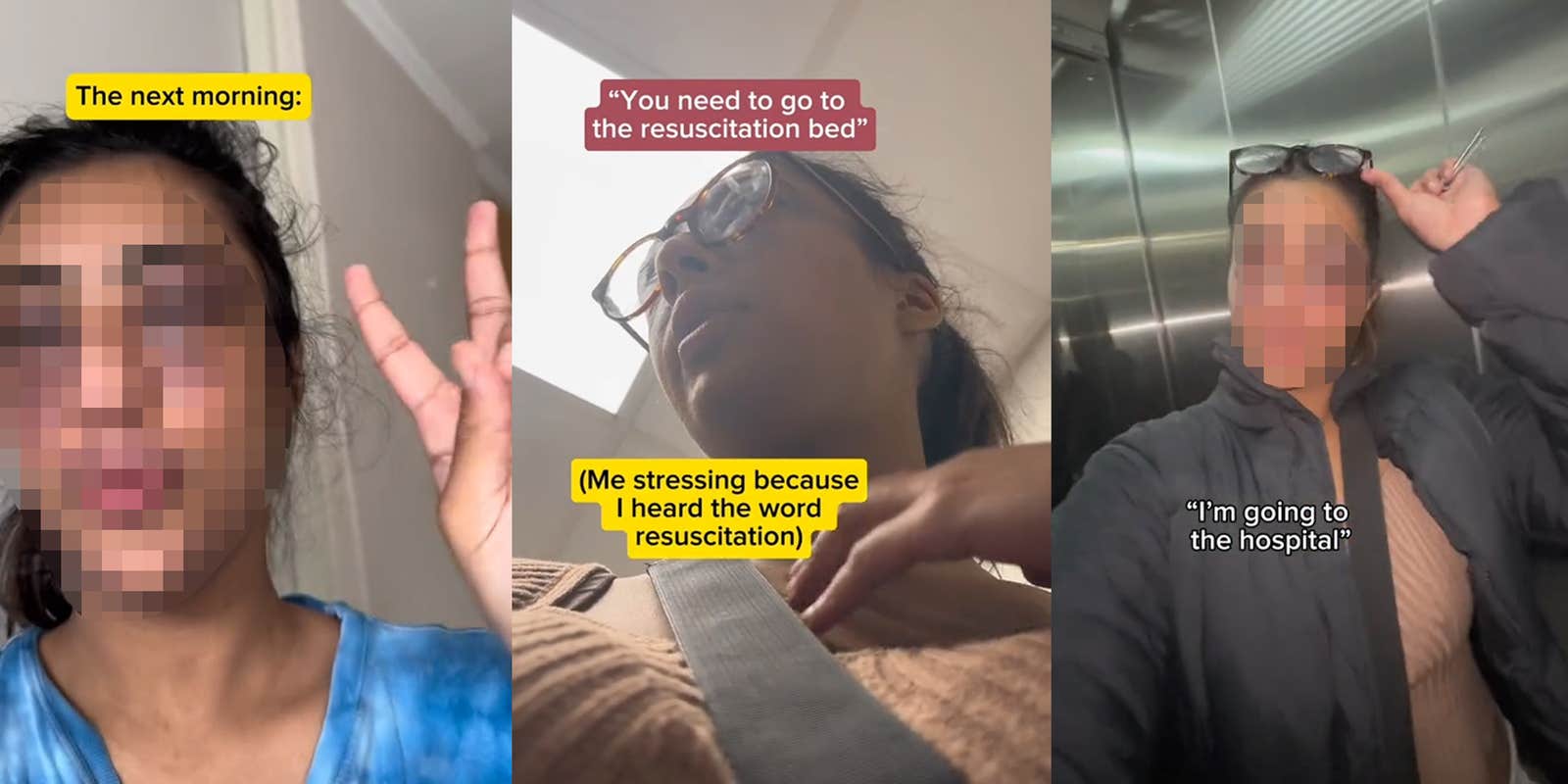Womans Calm Attitude Toward Allergic Reaction Shocks Doctors