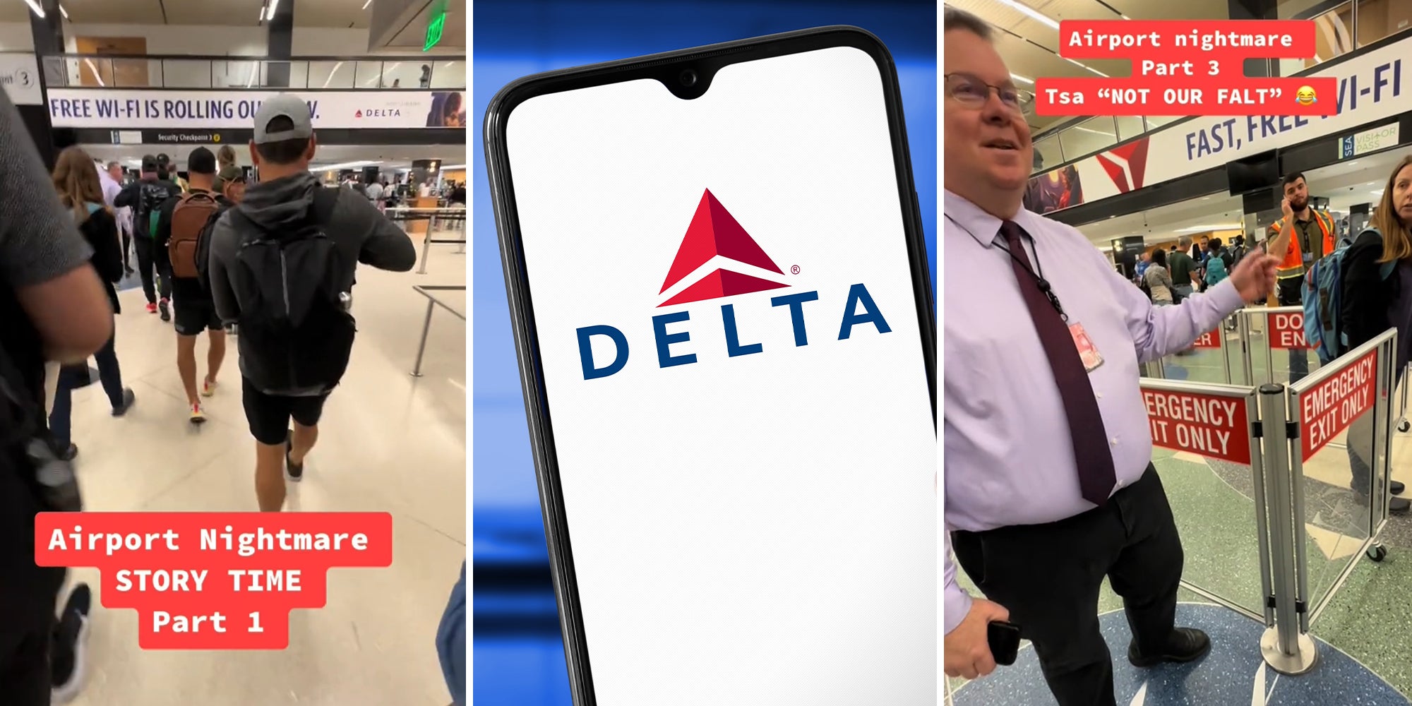 Delta Customer Calls Out Airline for Deplaning TSA ‘Nightmare'