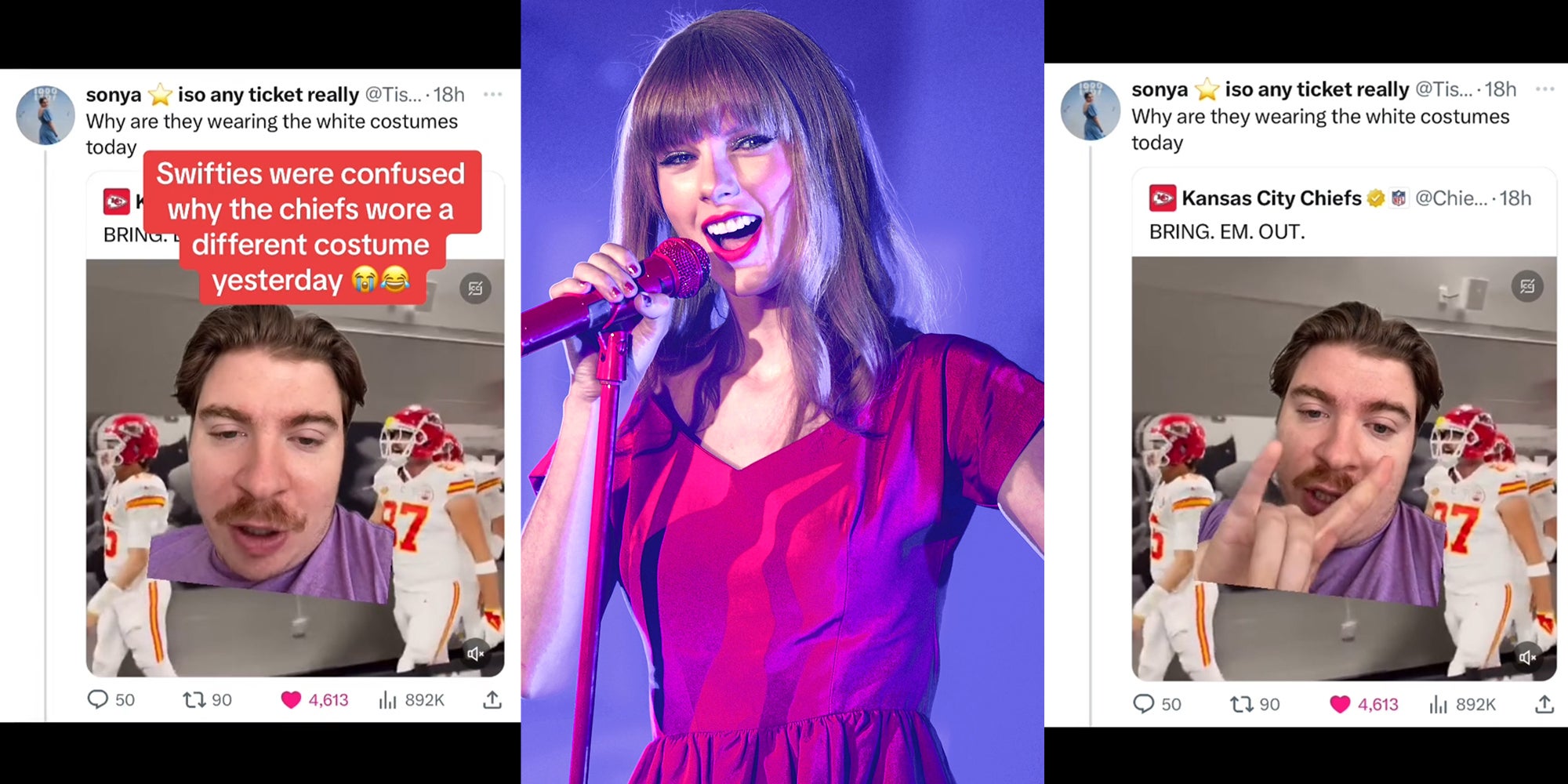 NFL Fan Teaches Swifties About Football Jerseys