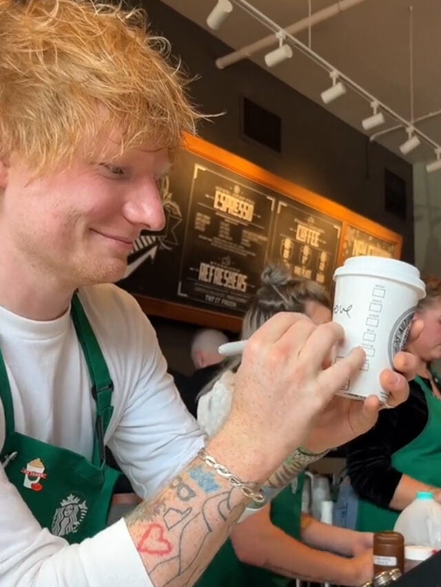 Starbucks Baristas Are Sick of Listening to Ed Sheeran All Day