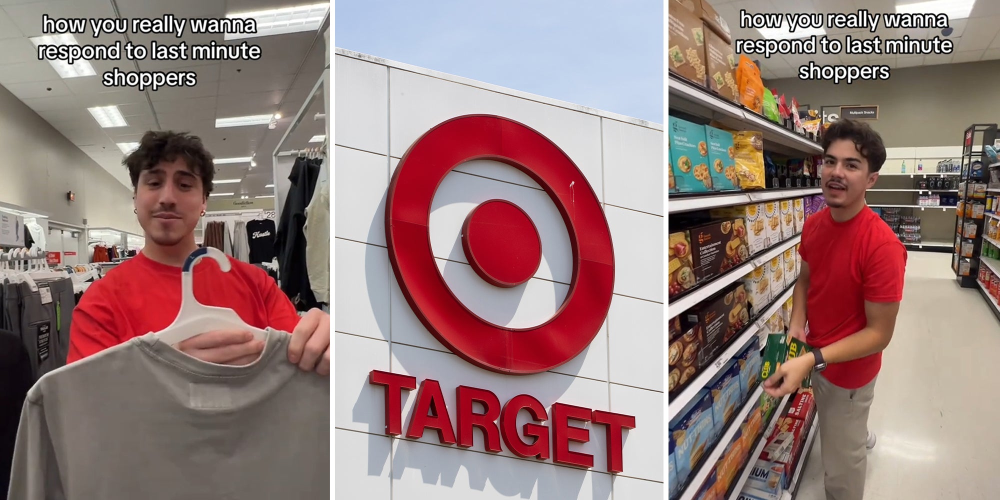 Target Employee Mocks 'Last-Minute' Shoppers in Viral Clip