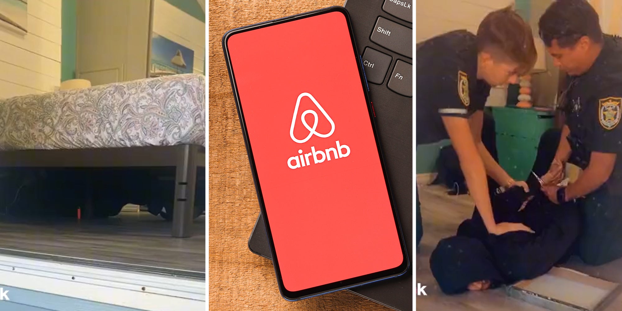 Airbnb Host Finds Man Hiding Under Bed When Cleaning