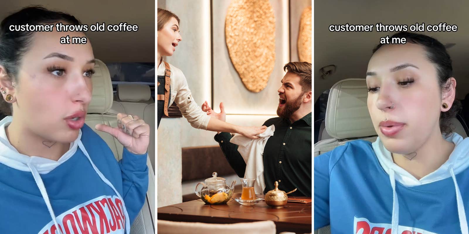Viewers Defend Barista After Customer Threw Old Coffee At Her