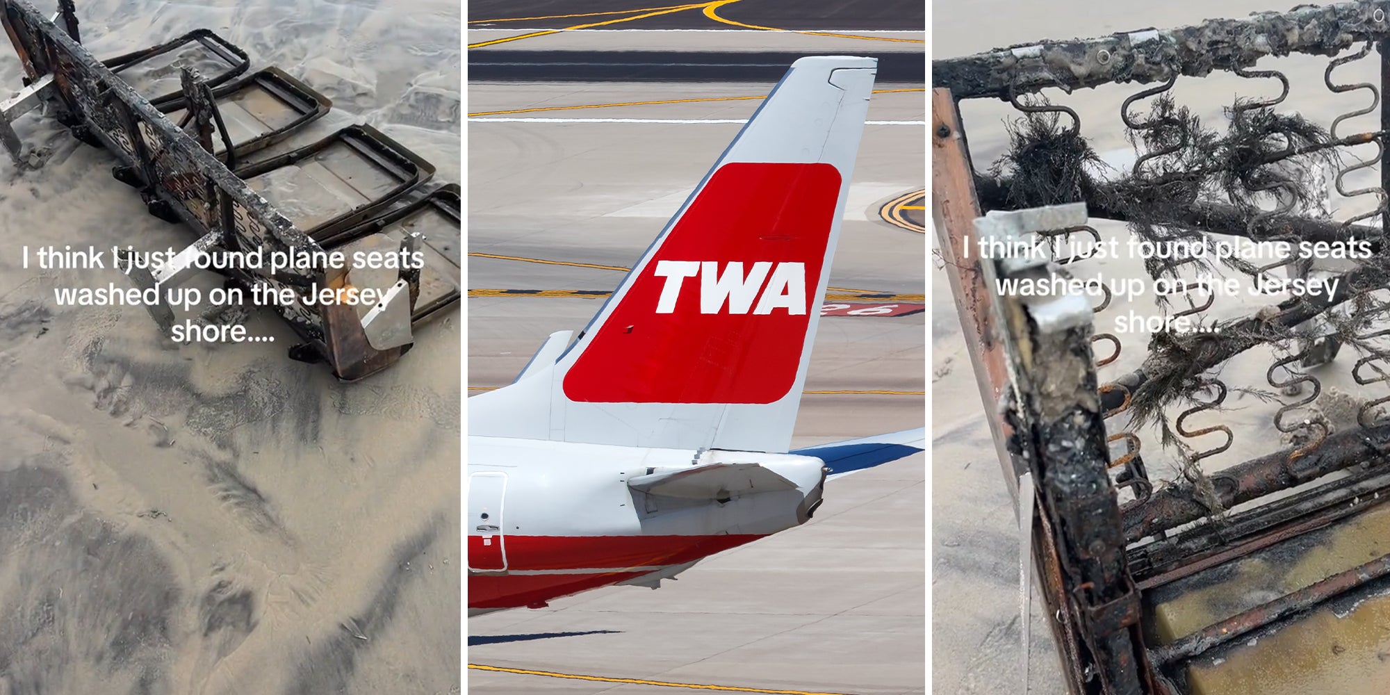 Man Finds What Might Be Remnants of TWA Flight 800 on Beach