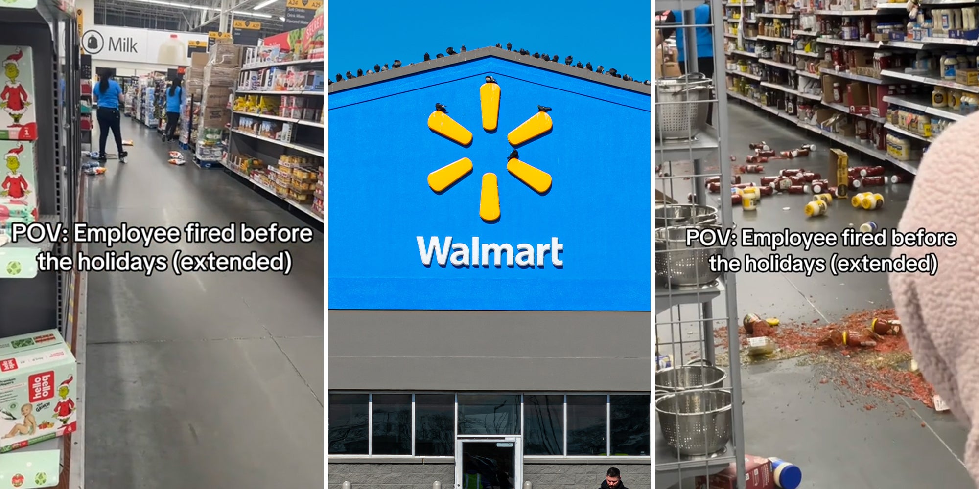 Walmart Worker Fired Before Holidays Gets Revenge on Store