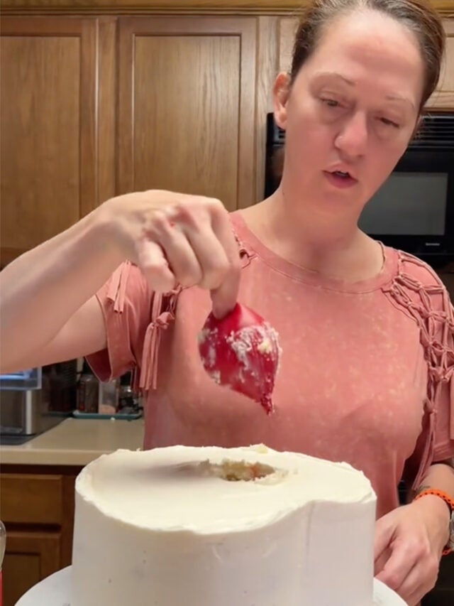 Baker's Bloody 'Blank Space' Cake Divides TikTok
