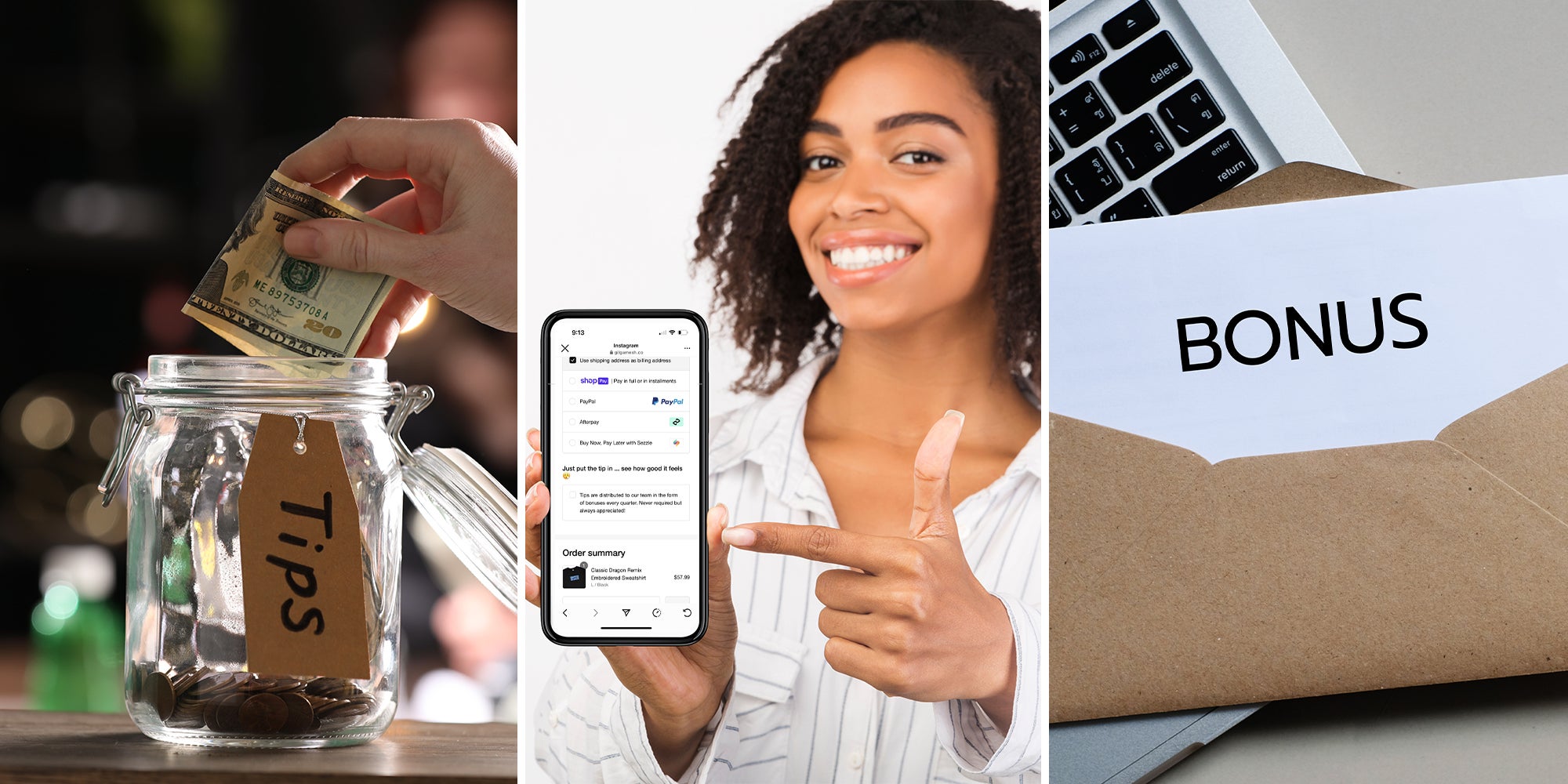 Online Shopper Asked to Leave Tip to Pay For Worker Bonuses