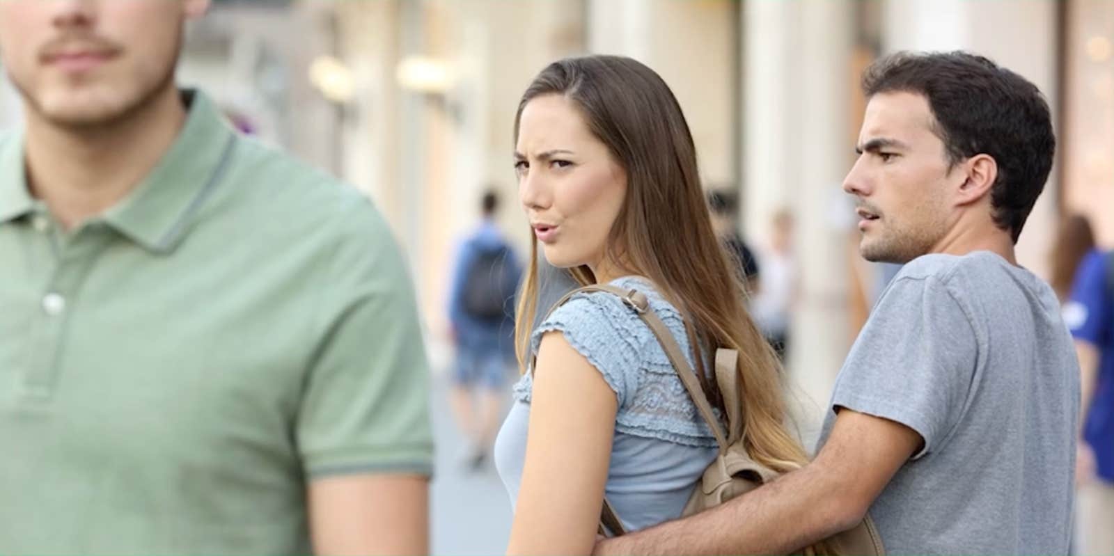 Distracted Boyfriend Meme: Its Stock Photo Origins And Online Use