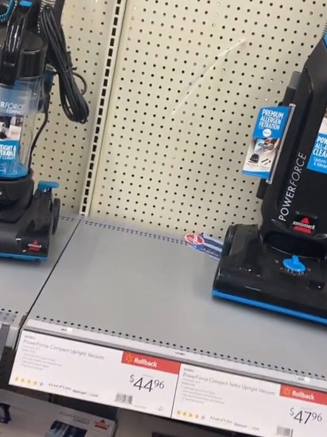 Walmart Customer Tried to Buy Display Vacuum. It Backfires