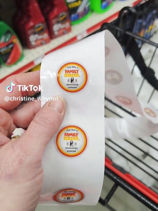 Family Dollar Worker Must Put Security Stickers on Air Fresheners