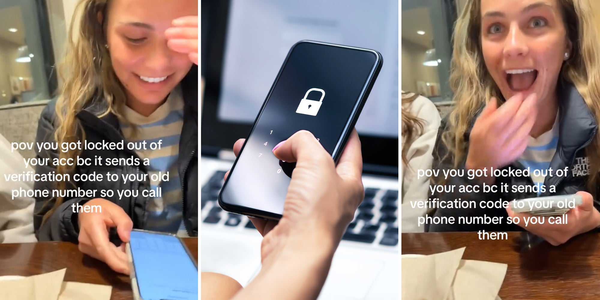 Woman Calls Her Old Phone Number To Get a Verification Code