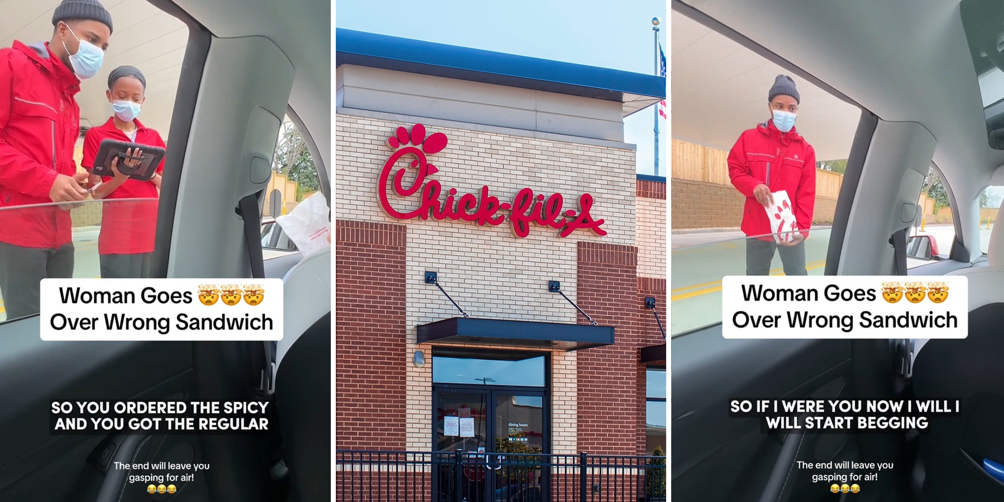 Woman Accuses Chick-fil-A Worker of Giving Her Wrong Sandwich