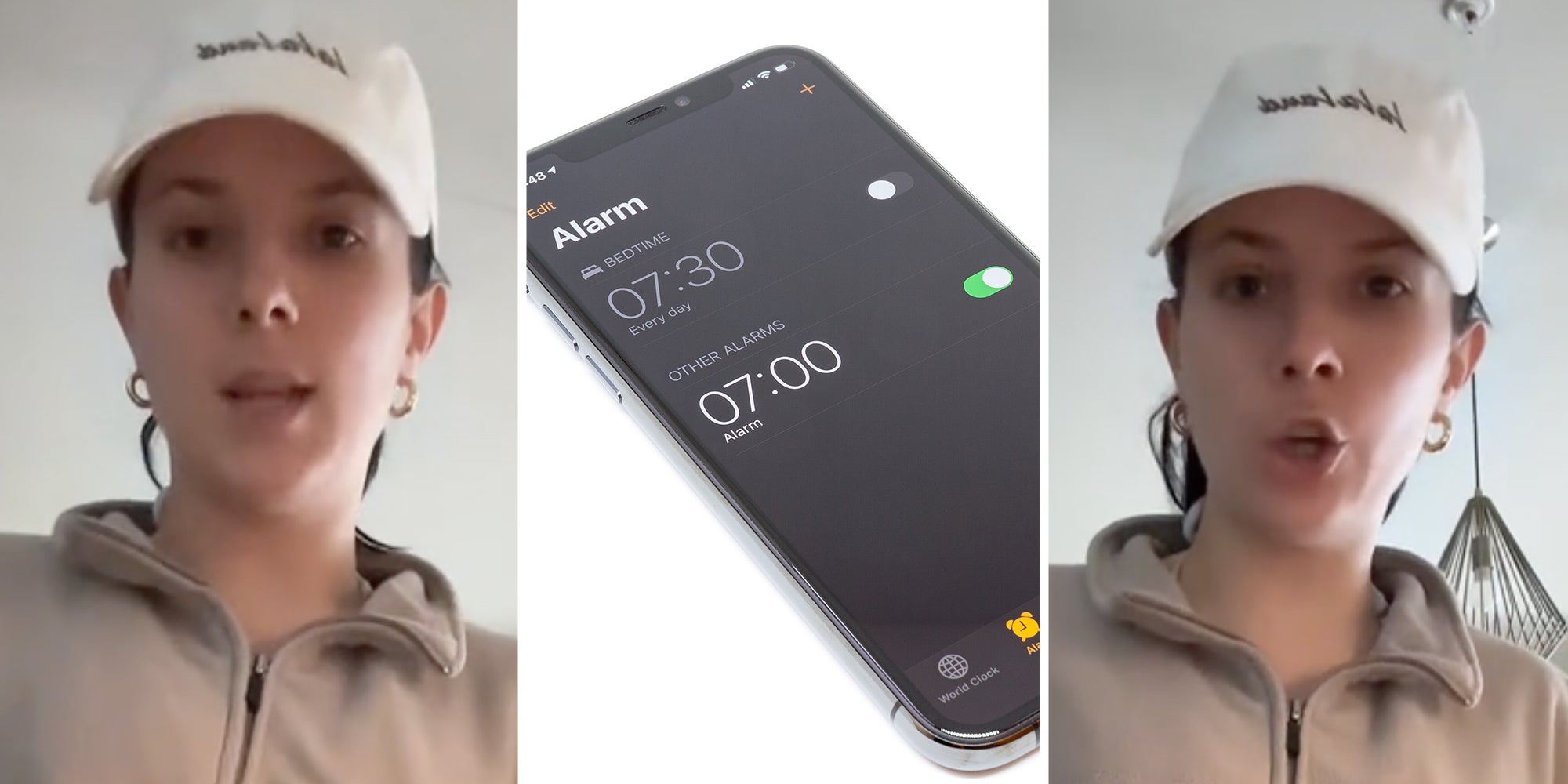 Woman Calls Out New iPhone Feature After Sleeping In