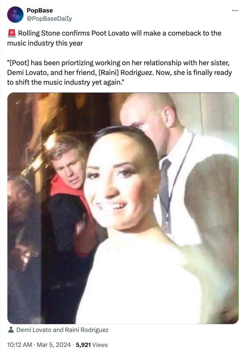 Poot Lovato Meme: Everything You Need to Know