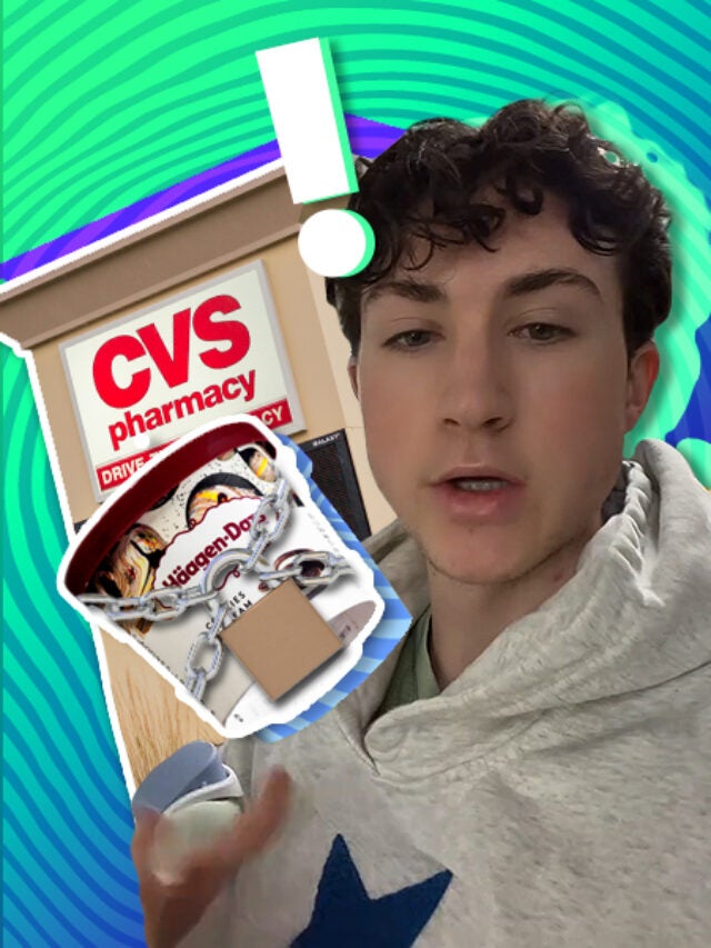 CVS Shopper Calls Out 'Degrading' Ice Cream Lock up Policy