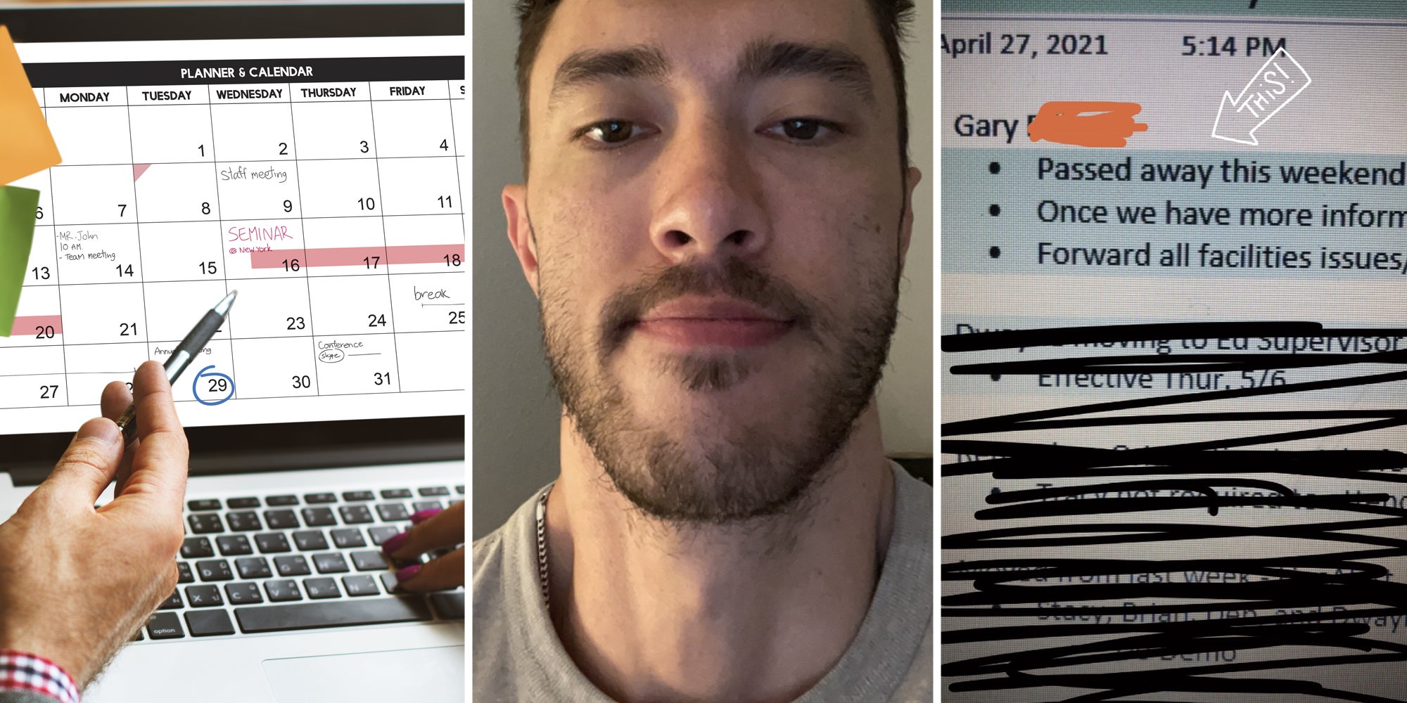 Worker Stunned by How Workplace Announces Co-Worker's Death