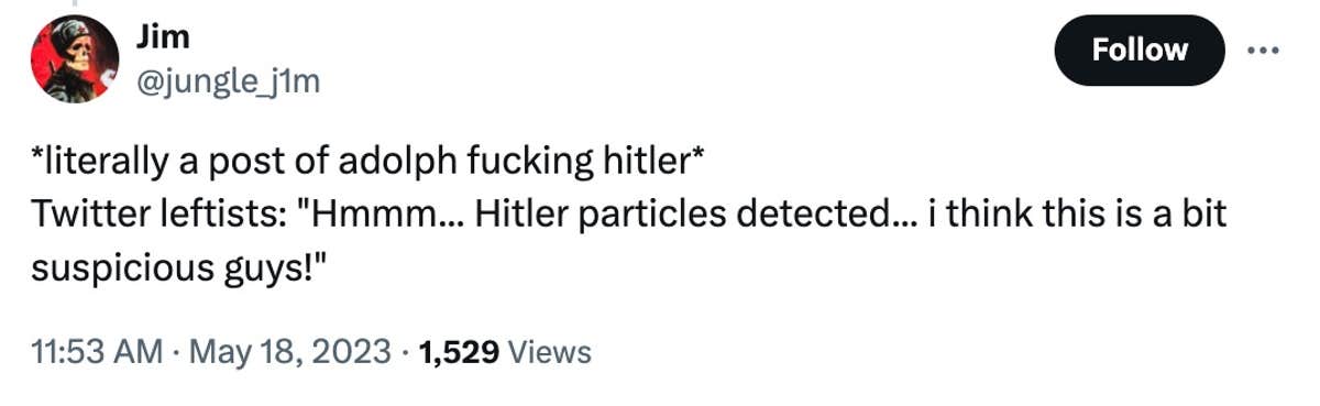Hitler Particles Meme Calls Out Bigotry Online