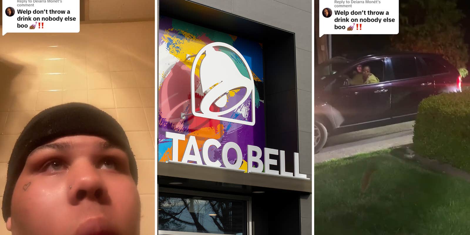 Taco Bell Customer Shoots Out Drive Thru Window