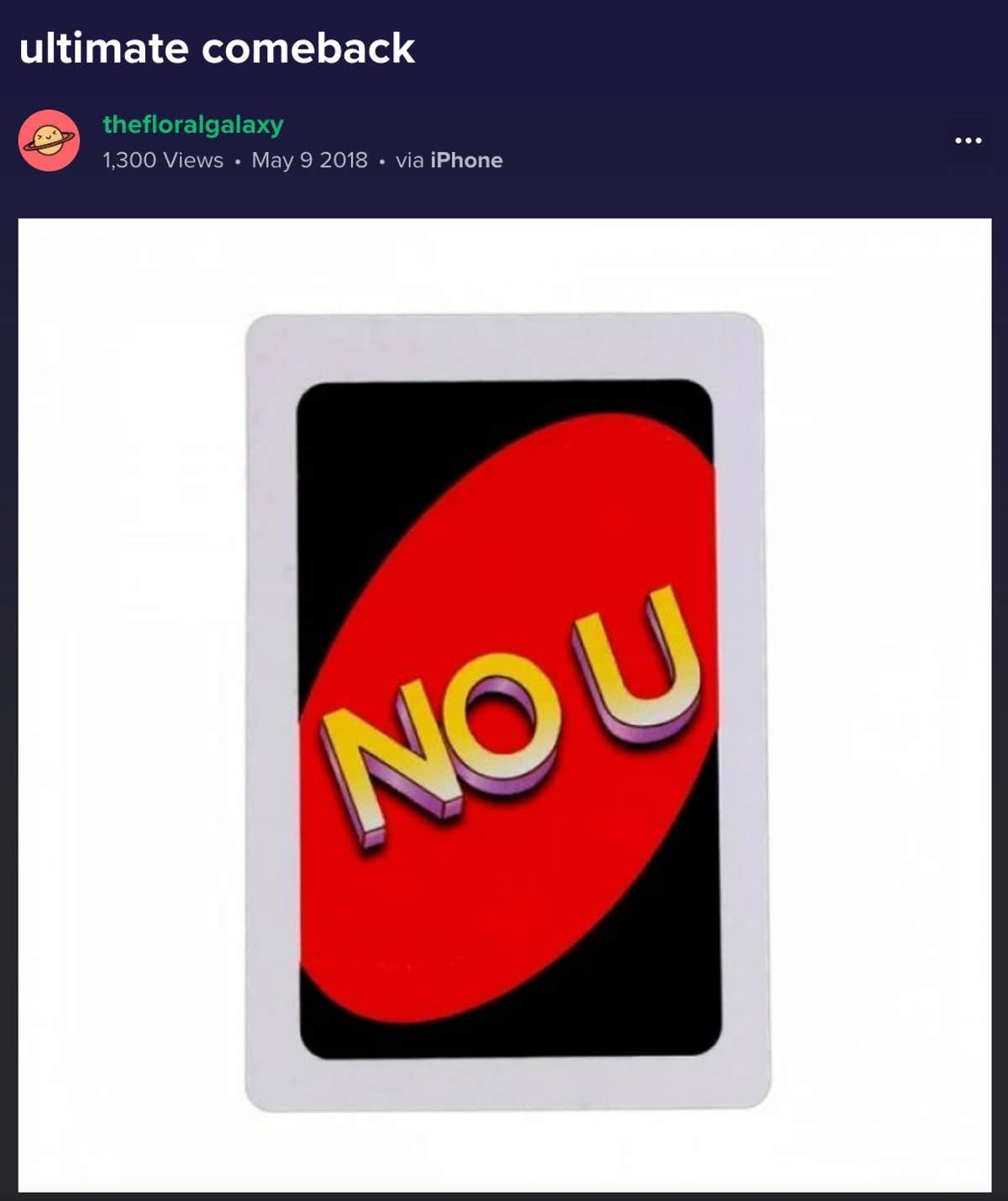 What Is the UNO Reverse Card Meme?