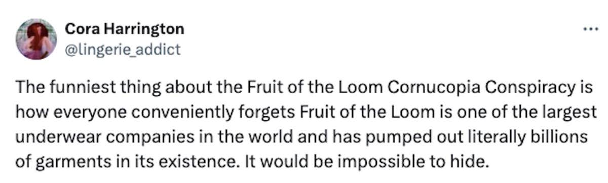 Fruit Of The Loom Cornucopia And The Mandela Effect