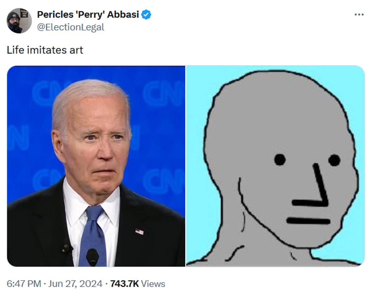 The Best 2024 Joe Biden Debate Memes