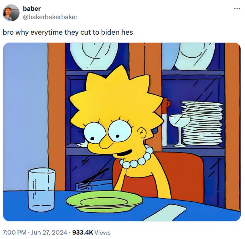 The Best 2024 Joe Biden Debate Memes