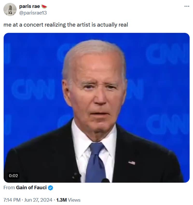 The Best 2024 Joe Biden Debate Memes