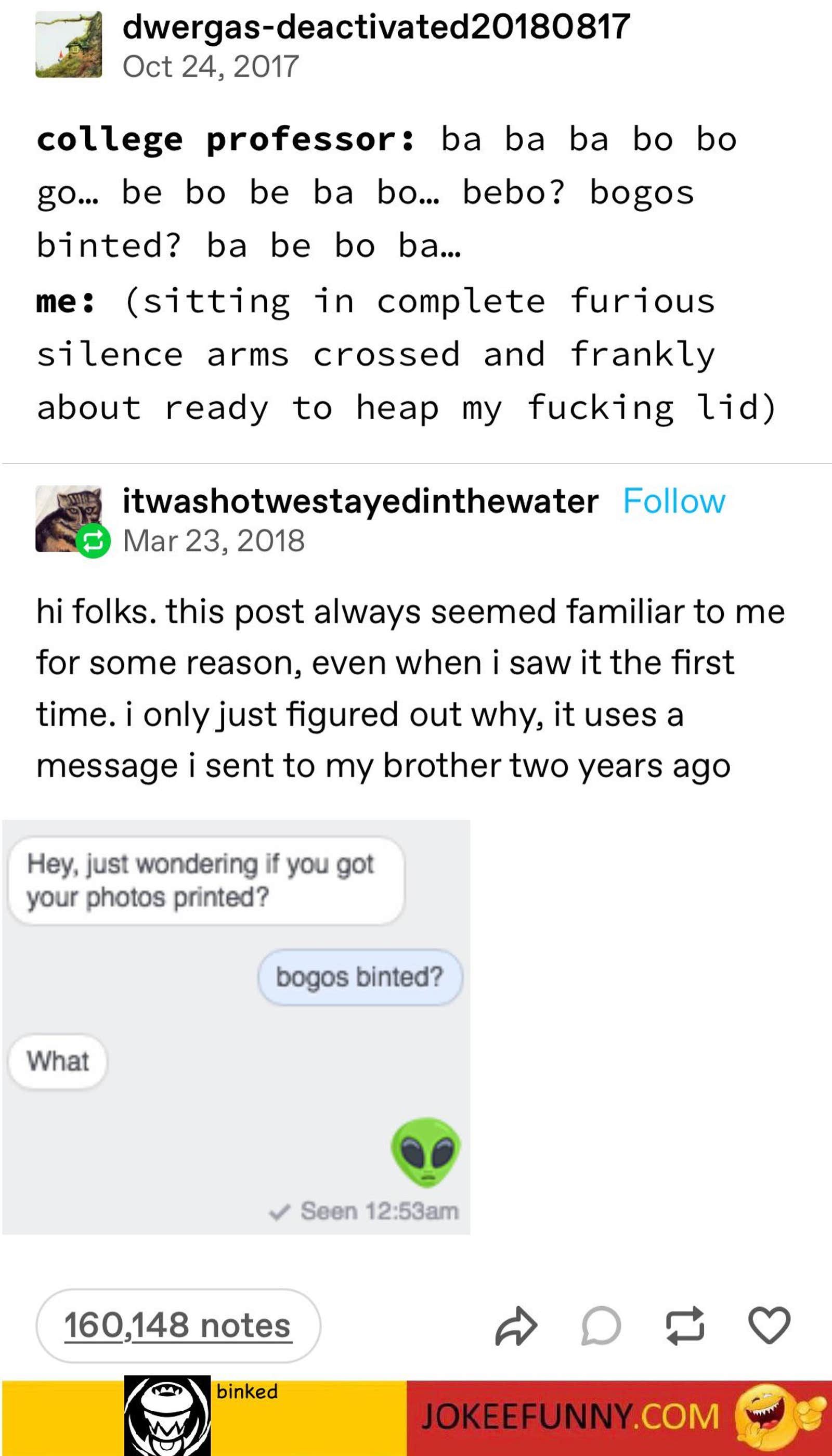 Bogos Binted? ...What
